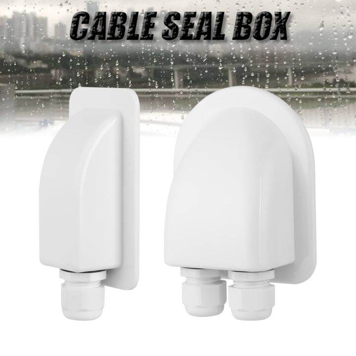 Single/Double Ports Cable Entry Gland RV Roof Cable Box For Solar Panel ...