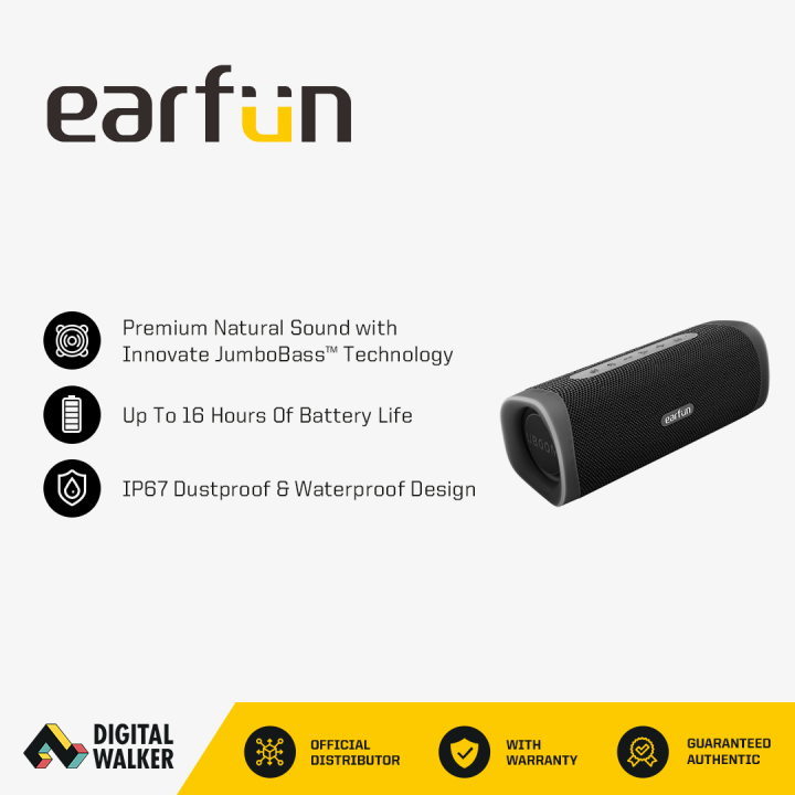 [Digital Walker] EarFun UBOOM Slim Portable Speaker | Lazada PH