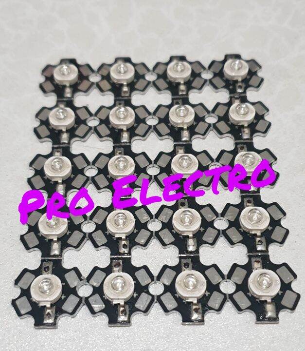 HPL Led 5 Watt Putih Merah Biru Hijau Kuning Putih Hangat Plus Casing ...