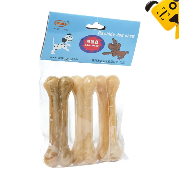 MOYUAN Compressed Rawhide Bones Lasting Dog Chewing Bone for All Dog ...