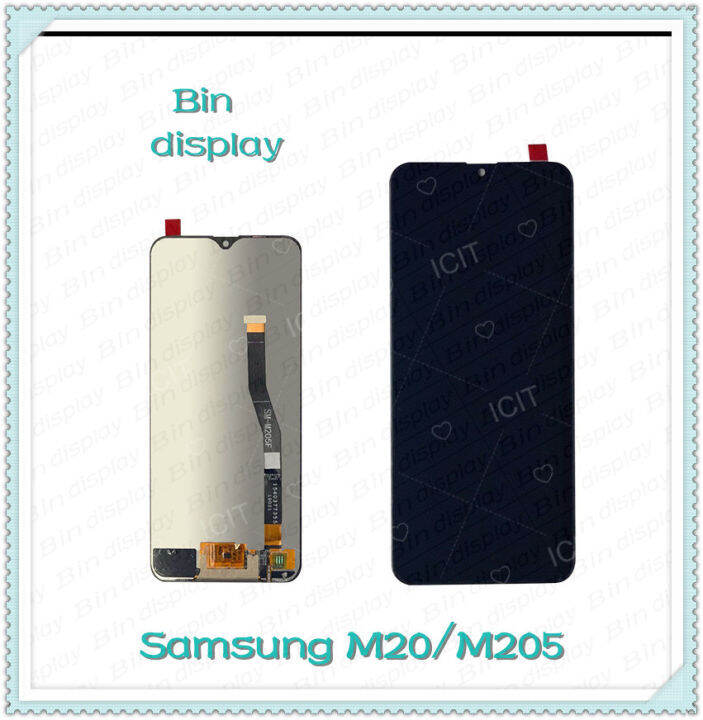 Set Samsung M20/M205 อะไหล่จอชุด หน้าจอพร้อมทัสกรีน LCD Display Touch ...