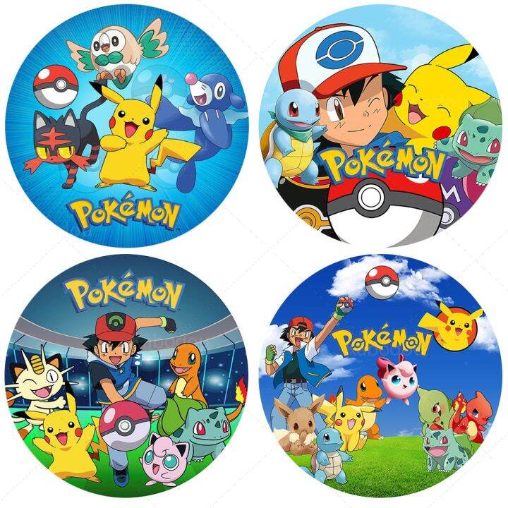 【Party Store-A】﹍ Pokemon Party Background Photography Kids Boys ...
