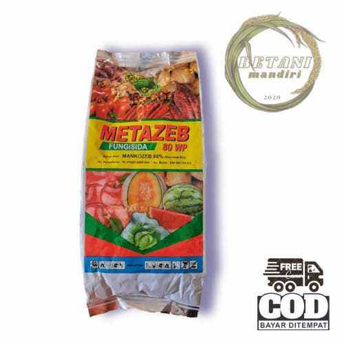 Fungisida metazeb 80 WP untuk embun tepung,hawar daun pada tanaman 1kg ...