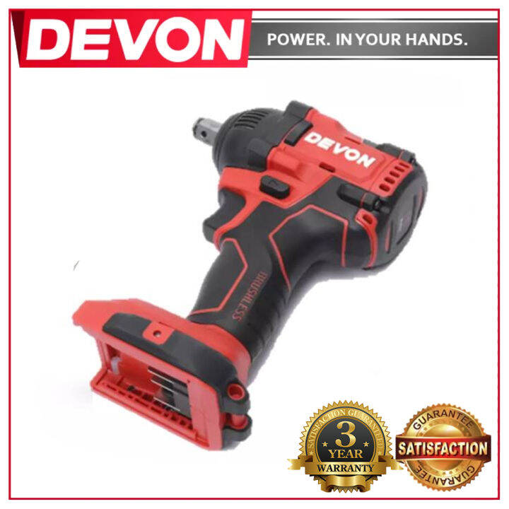 Devon Impact Wrench Cordless Impact Drill Set 5733-Li-20S2/N Li-ion ...