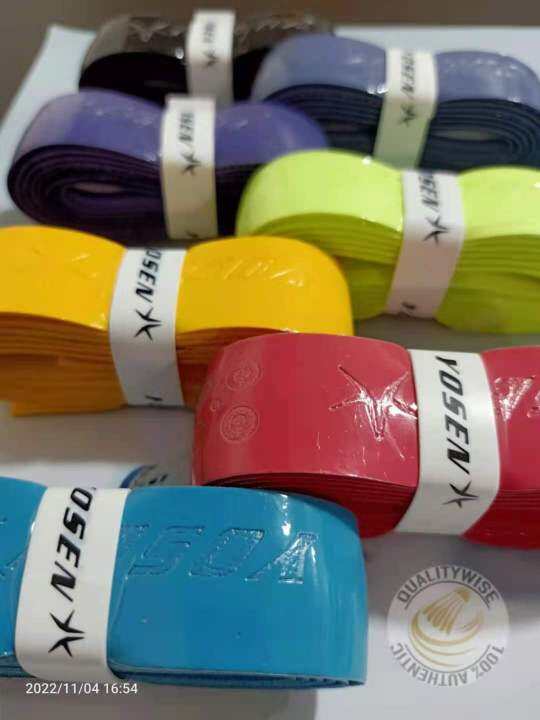 YOSEN BADMINTON/TENNIS P.U GRIP REPLACEMENT GRIP THICK 110cm | Lazada PH
