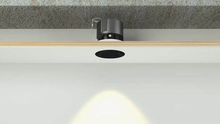 Ultra-Thin Frameless Embedded Ceiling Lamp Embedded Deep Anti-Glare ...