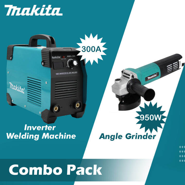 MK MMA-300 Welding Machine + MK 950W Angle Grinder | Lazada PH