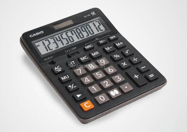 KALKULATOR CASIO GX 12B ORIGINAL - 12 DIGIT - 2 POWER - KALKULATOR DAGANG - KALKULATOR KASIR ...