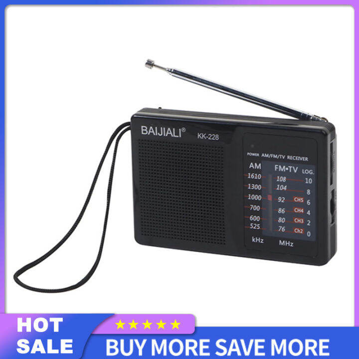Kk228 Am Fm Radio Battery Operated Portable Pocket Radio With