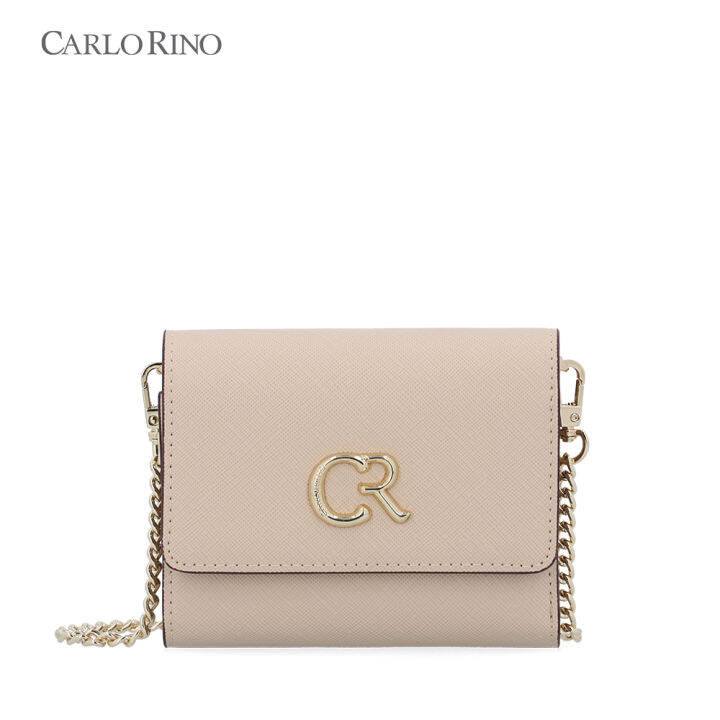 Carlo Rino Luxury Classic Chain Sling Short Wallet | Lazada Singapore