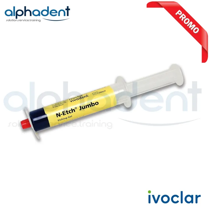 N-Etch Jumbo Assortment 37% Etching Gel #alphadent#ivoclar