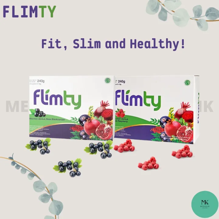 FLIMTY Fiber Detox Antidioksidan Rasa Blackcurrant | Raspberry | Lazada ...