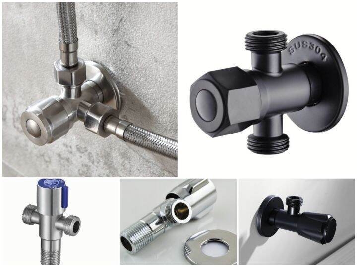 COD Stainless Steel One Way（Two Way） Angle Valve 1/2" Angle Valve With ...