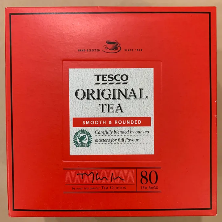 Tesco Original Tea 80TeaBags 250G | Lazada PH