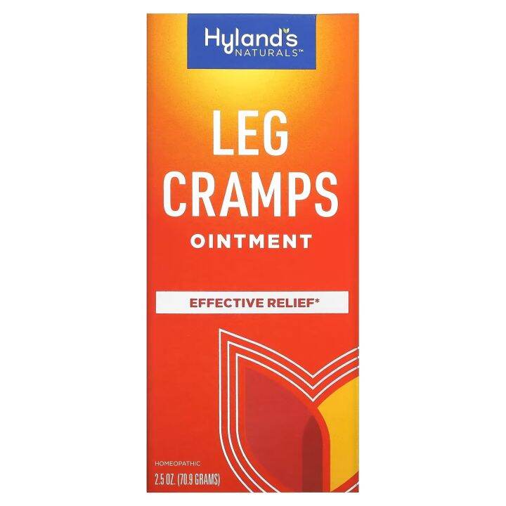 Hyland's Naturals Leg Cramps Ointment Effective Relief 2.5 oz. / 70.9 g ...