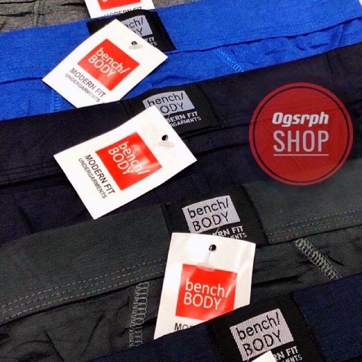 BENCH Brief For underwear 100 Cotton Men 6pcs | Lazada PH