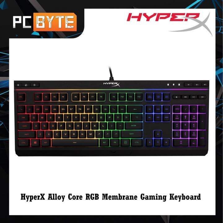 HyperX Alloy Core RGB Membrane Gaming Keyboard (HX-KB5ME2-US) | Lazada