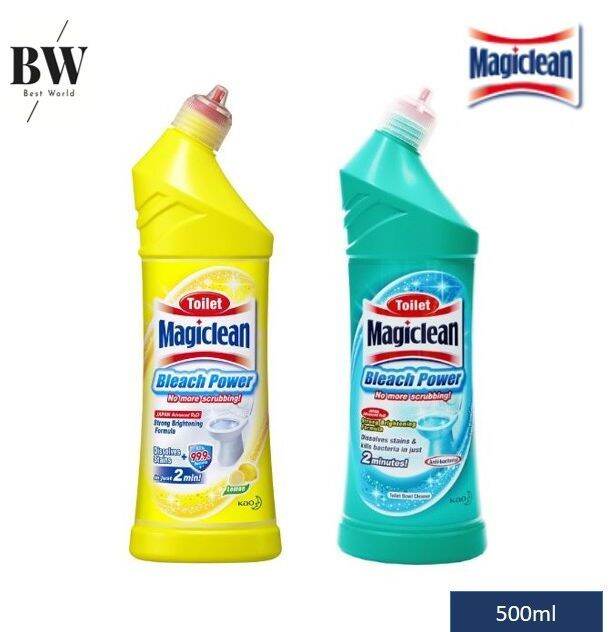 Magiclean Toilet Bleach 500ml ( Regular / Lemon ) | Lazada