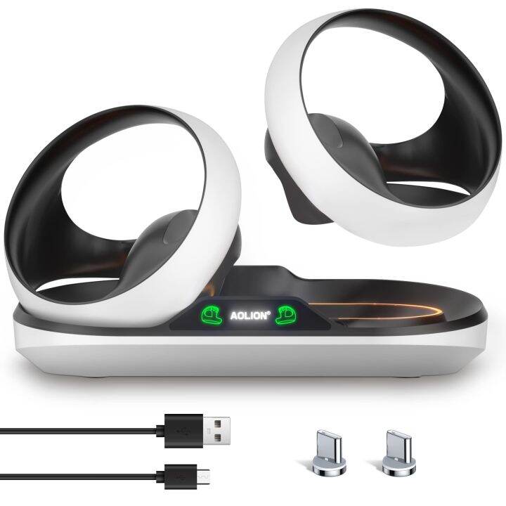 Dual Handle Charging Station Base For PSVR2 Controller Quick Charger ...