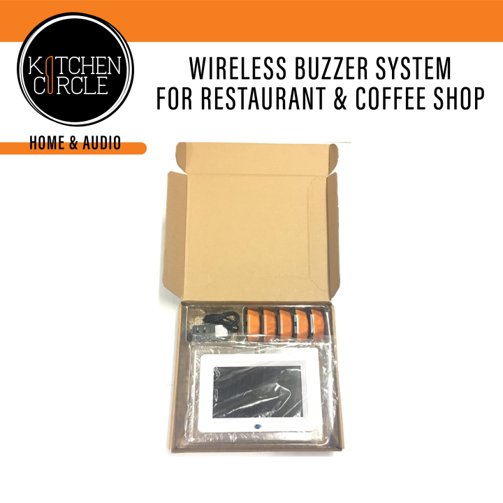 Wireless Buzzer System For Restaurant & Coffee Shop | Lazada PH