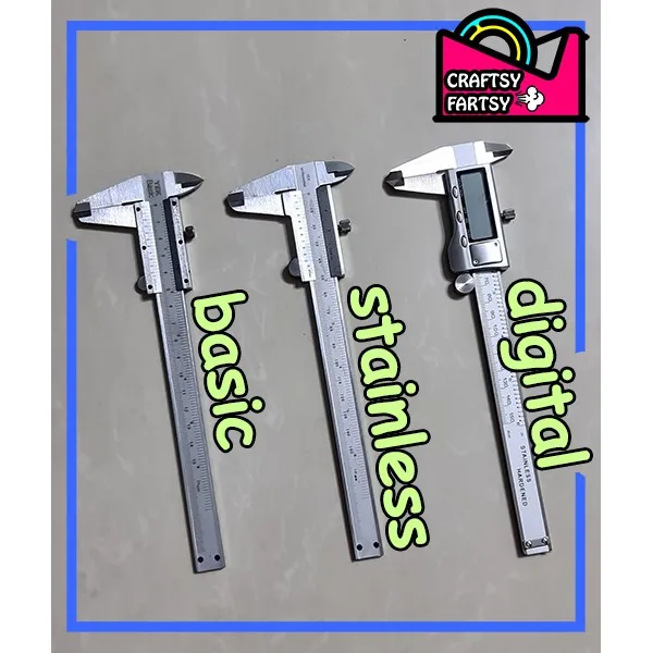 (PER PIECE) Caliper/ Vernier Calipher Basic, Stainless and Digital ...