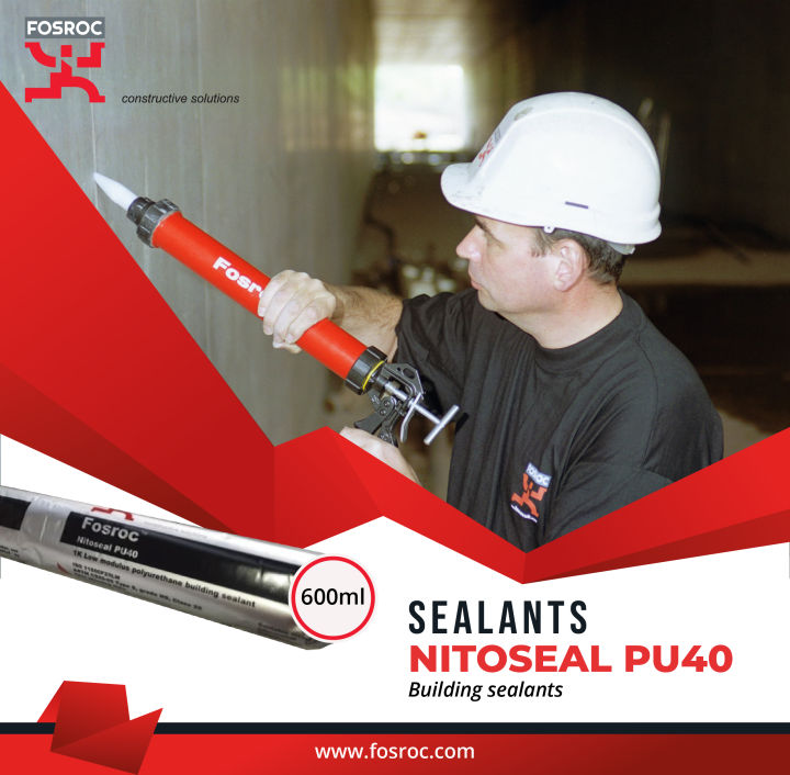 Fosroc Nitoseal PU40 Grey 600ml - Building Sealant | Lazada