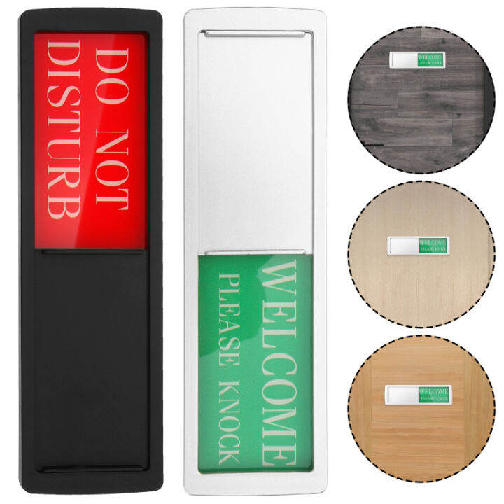 Chaoshihui 2 Pcs Open Signs Business Out Office Do Not Disturb ...
