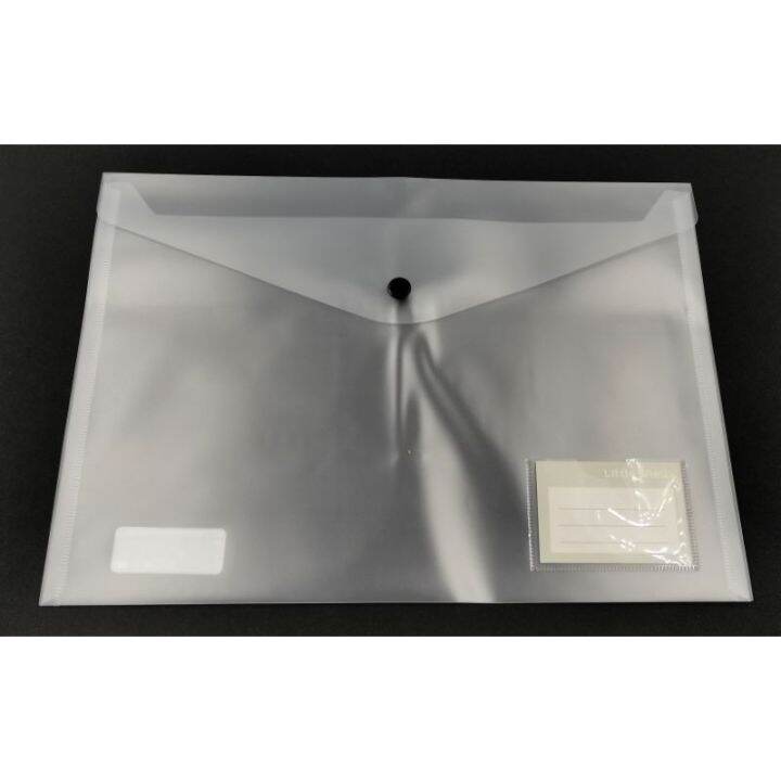 Little Shell - A4 Clear Button File Holder | Lazada