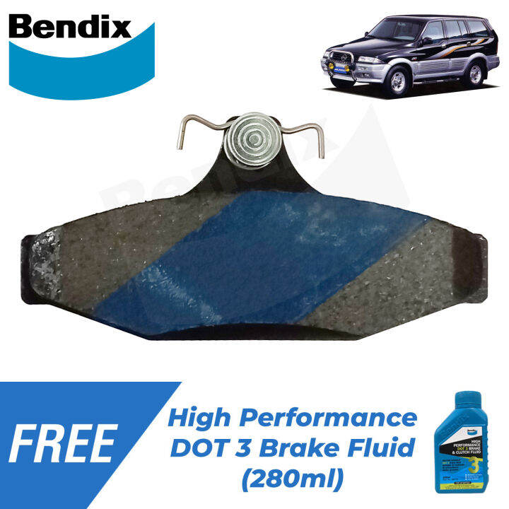 Bendix Brake Pads GCT DB1338 Rear Set for SsangYong Musso 1996-2001 | Lazada PH