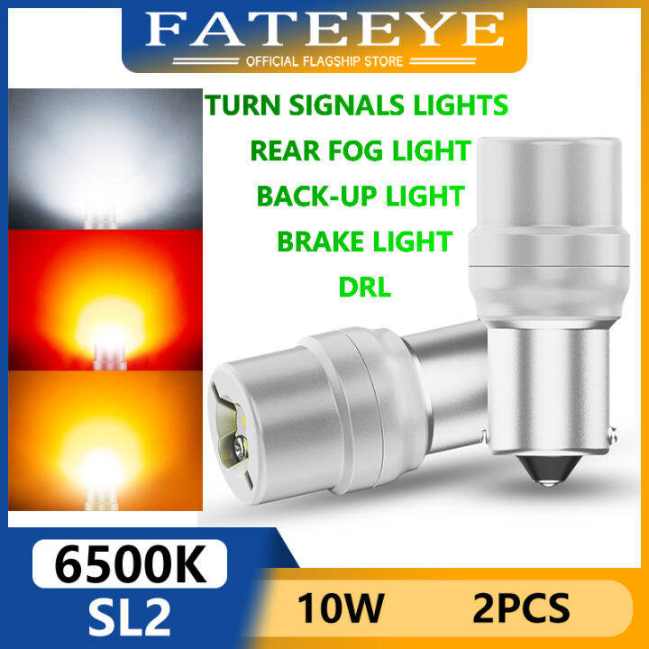 FATEEYE 2Pcs New SL2 T10-4/6 1156 1157 3157 7440 T15 LED Signal Light ...