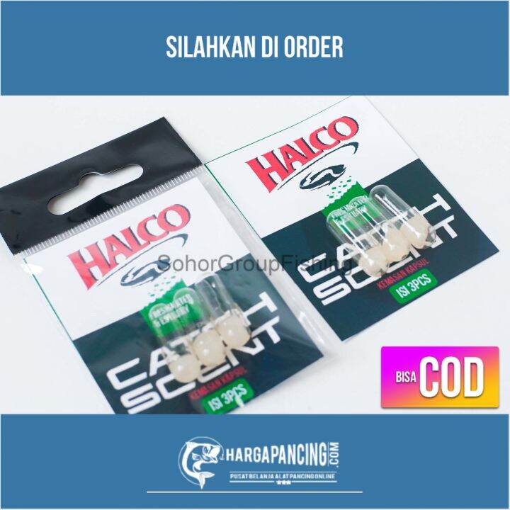 Konsentrat Umpan Halco Freshwater and estuary hijau Australia Kemasan Kapsul/ Umpan Essen ...