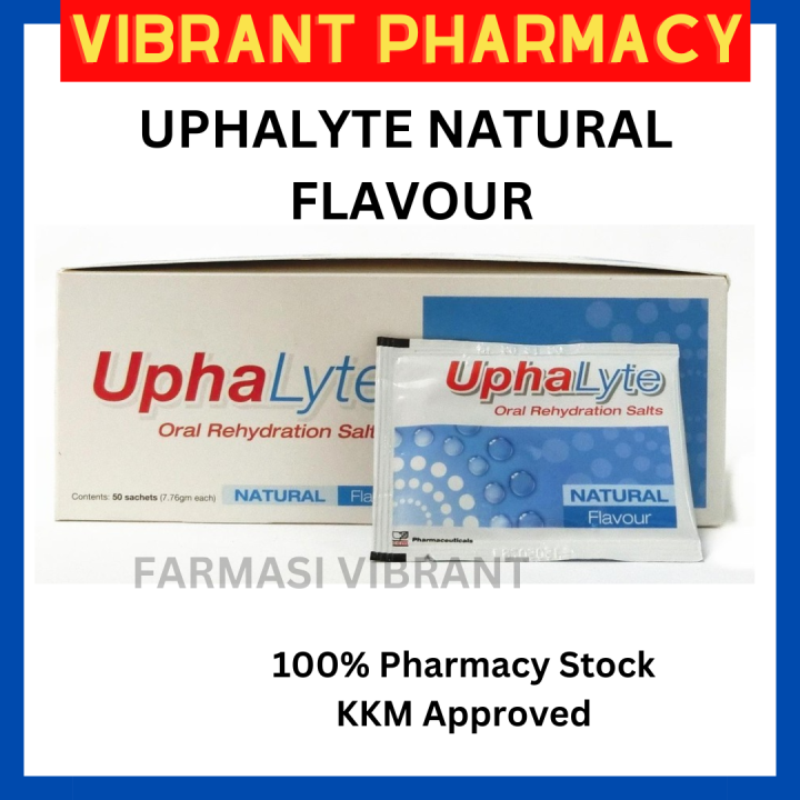 Uphalyte Oral Rehydration Salts (Natural Flavour) AIR GARAM CIRIT BIRIT ...