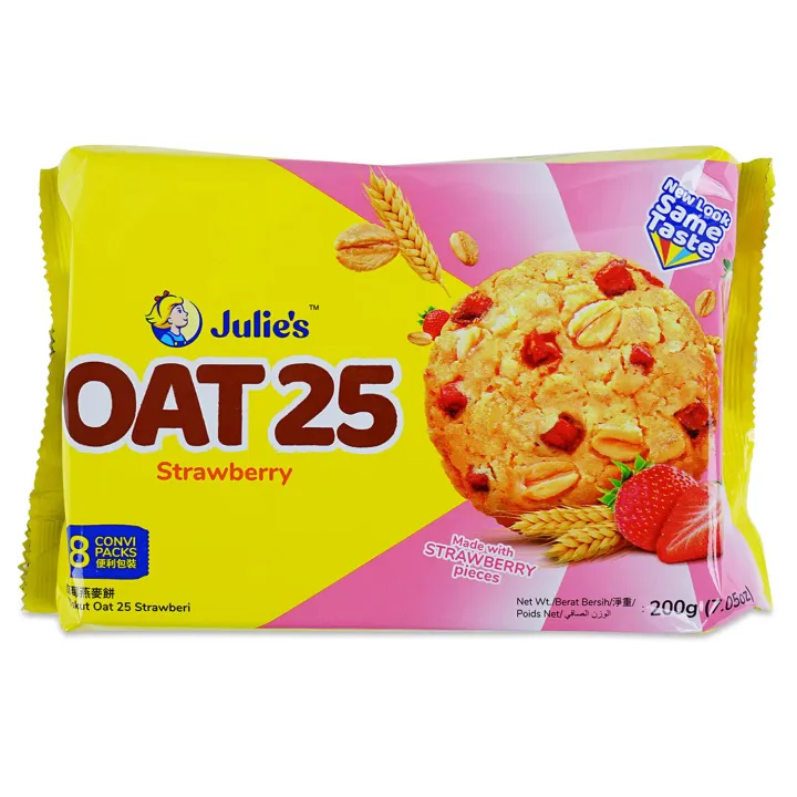 Julie's Oat 25 Strawberry 200g | Lazada PH