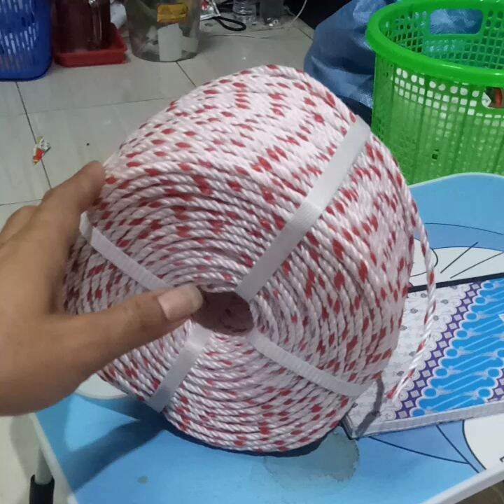 TALI 4MM PPD 1 ROLL (COD) TABANG 4MM / TAMPAR 4MM / TALI IKAT MOBIL ...