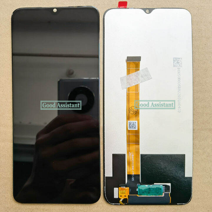 Original Black 6.5"; For Realme C25 Realme C25s RMX3193 RMX3191 LCD Screen Display Touch ...