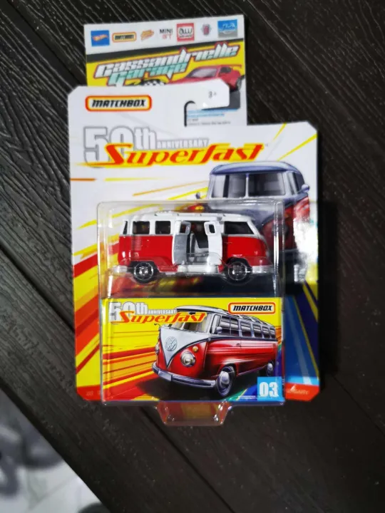 Matchbox 50th Anniversary Superfast '59 Volkswagen 23 Microbus | Lazada PH