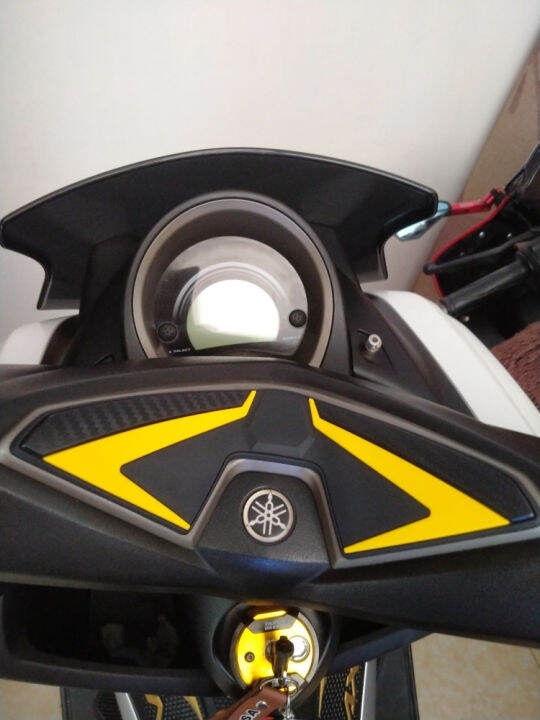 Stang Cover NMAX Old 2015-2019 Aksesoris Stiker 3D Bahan Karet Tebal ...