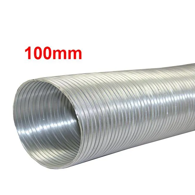 Dia.100mm Flexi Aluminium Hose (Extend up to 8 ft.) | Lazada
