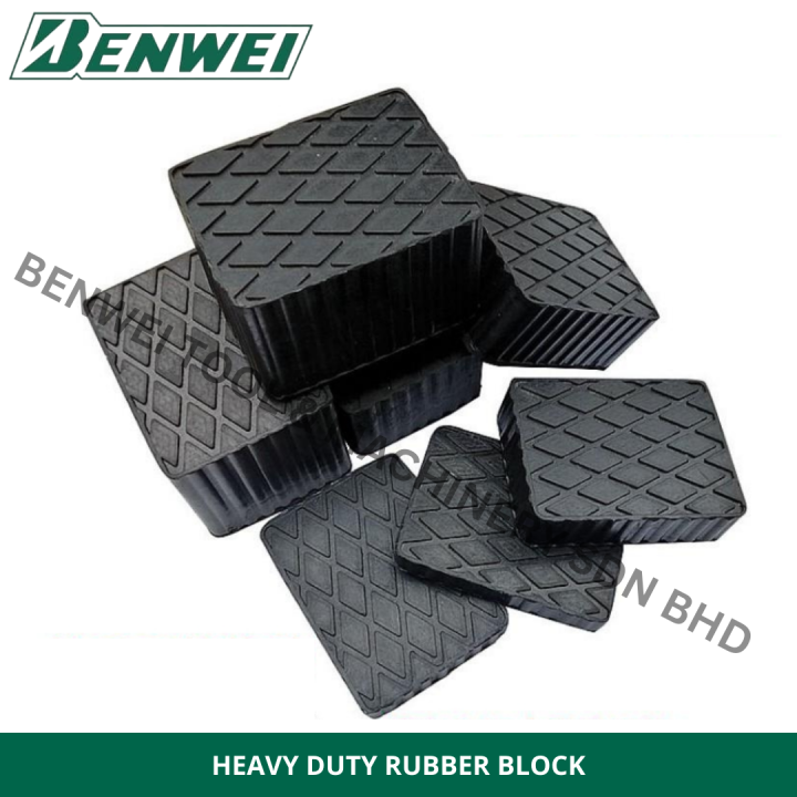 RUBBER BLOCK FOR SCISSOR LIFT / HEAVY DUTY RUBBER BLOCK / RUBBER PAD ...