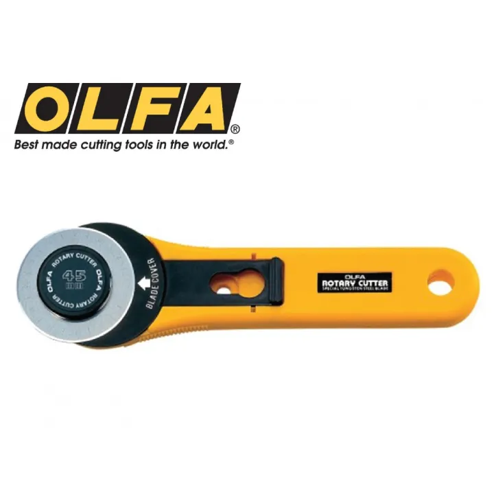 Olfa RTY-2/G Rotary Cutter Pemotong Kain Rolling Cutter | Lazada Indonesia