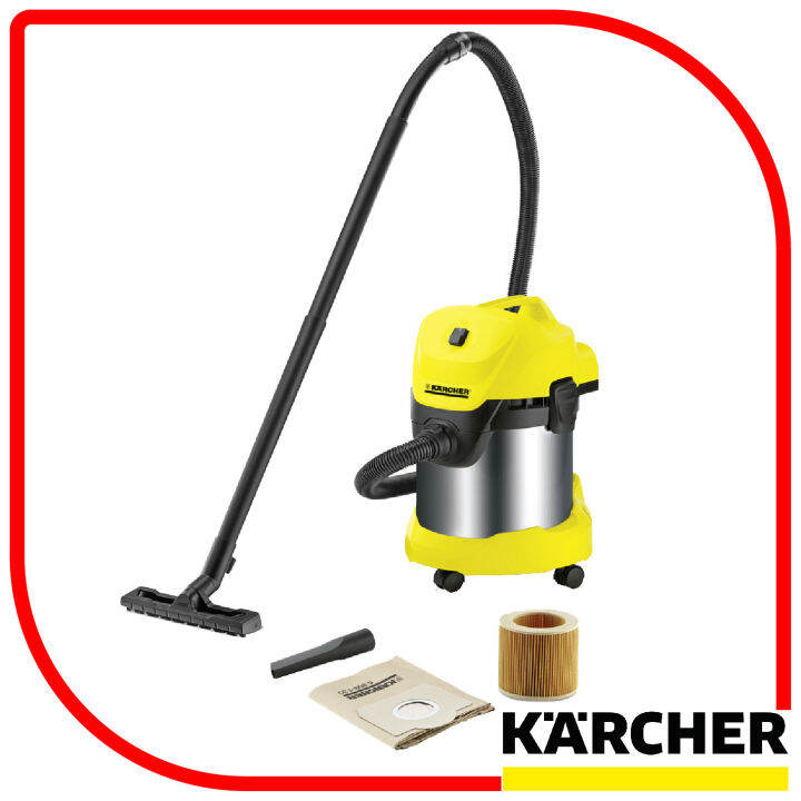 KARCHER WET & DRY VACUUM CLEANER WD3 PREMIUM | Lazada