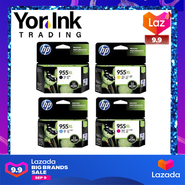 HP 955XL High Yield Original Ink Cartridge Set of 4 Colors | Lazada PH