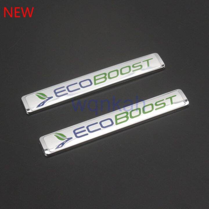 High quality 2 X EcoBoost Badge Engine Emblem Car Decal Sticker For ...