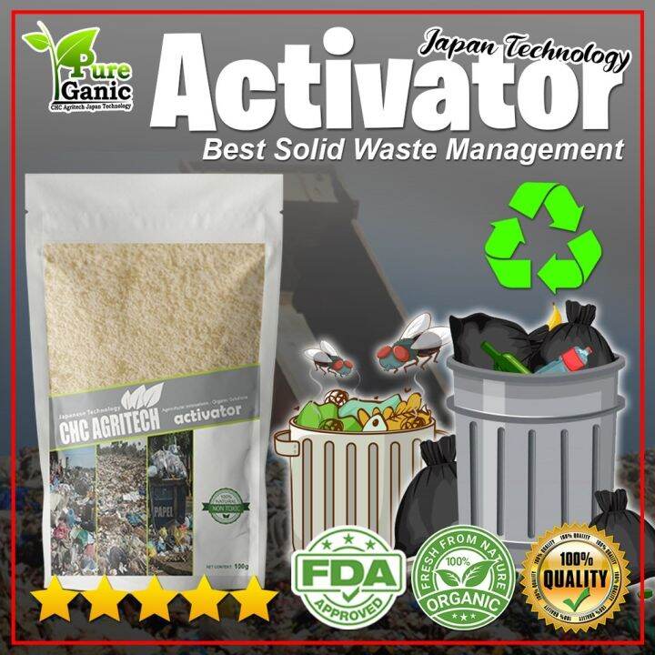 100 Authentic Pureganic CHC Agritech Activator - Composting Waste ...