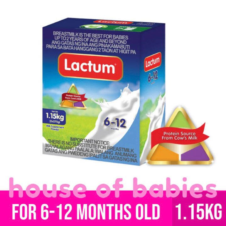 Lactum 6-12 Months Old 1.15kg Milk Supplement | Lazada PH