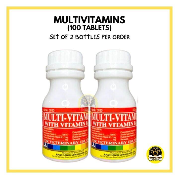 Arvet-Chem MULTIVITAMINS 100 TABLETS for Fighting Cocks (SET OF 2 ... Arvet-Chem MULTIVITAMINS 100 TABLETS for Fighting Cocks (SET OF 2 ...