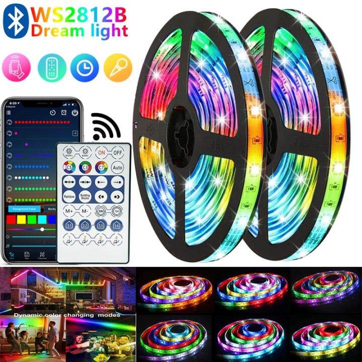 5V Magic RGB Flash Color Changing Ws2812b Horse Running Breathing ...