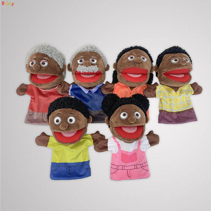 African Family Hand Puppet Plush Toy Early Education Puppet Toy ...