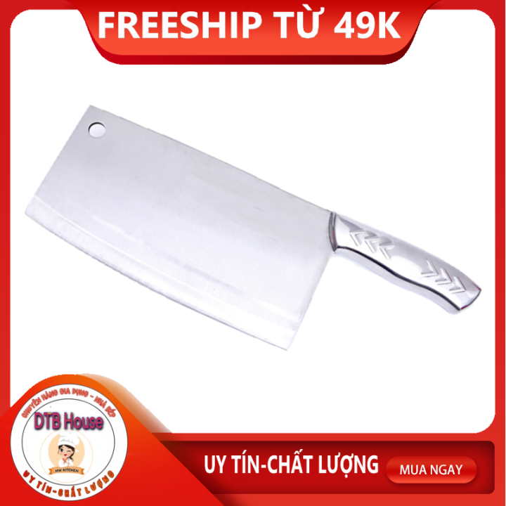 DAO CHẶT XƯƠNG INOX BẢN TO -DAO CHẶT XƯƠNG KNIFE INOX HÀNG NHẬP SIÊU ...