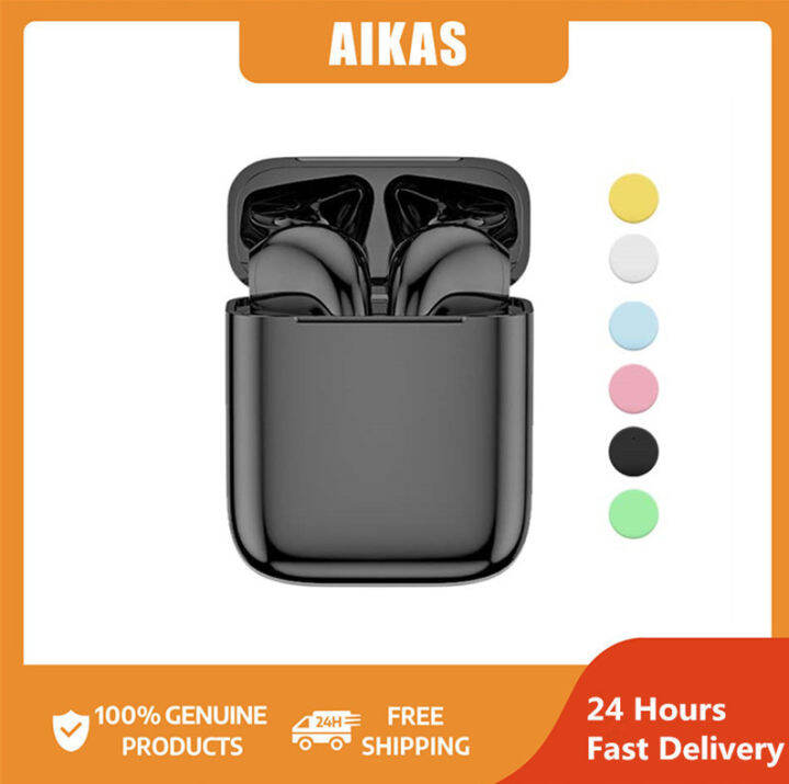 AIKAS I12 TWS 5.0 Wireless earbuds Bluetooth Earphones with mic Android ...
